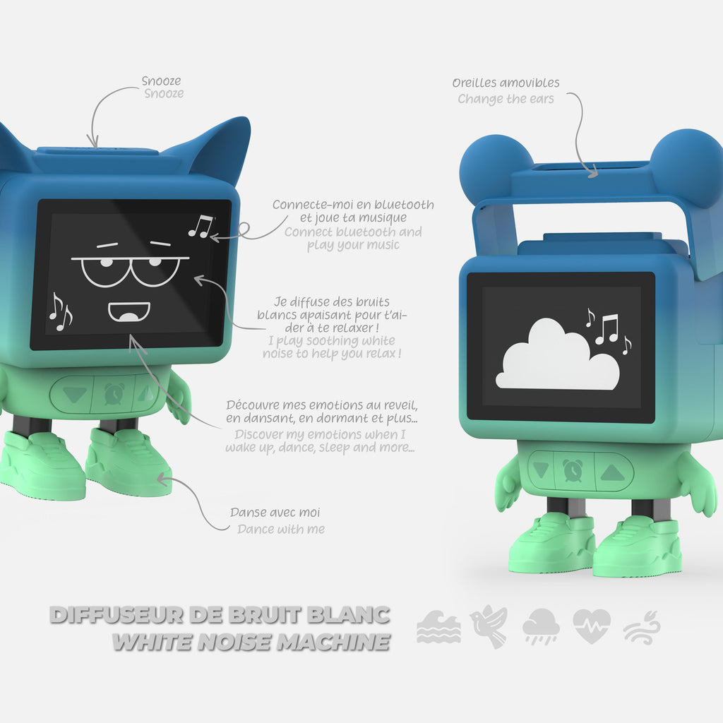 Dancing Clock - Blue – MOB - DESIGNED FOR BIG KIDS